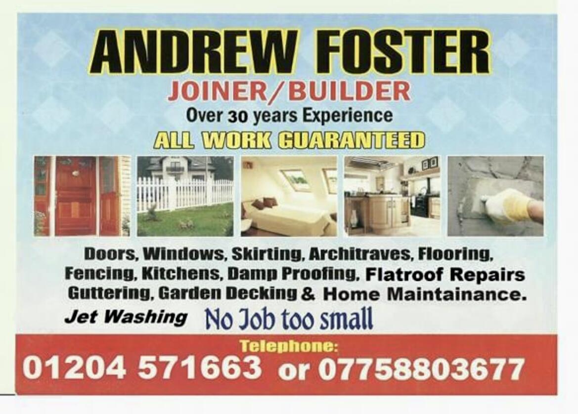 Andrew Foster Joiner & Builder - Bolton - Nextdoor