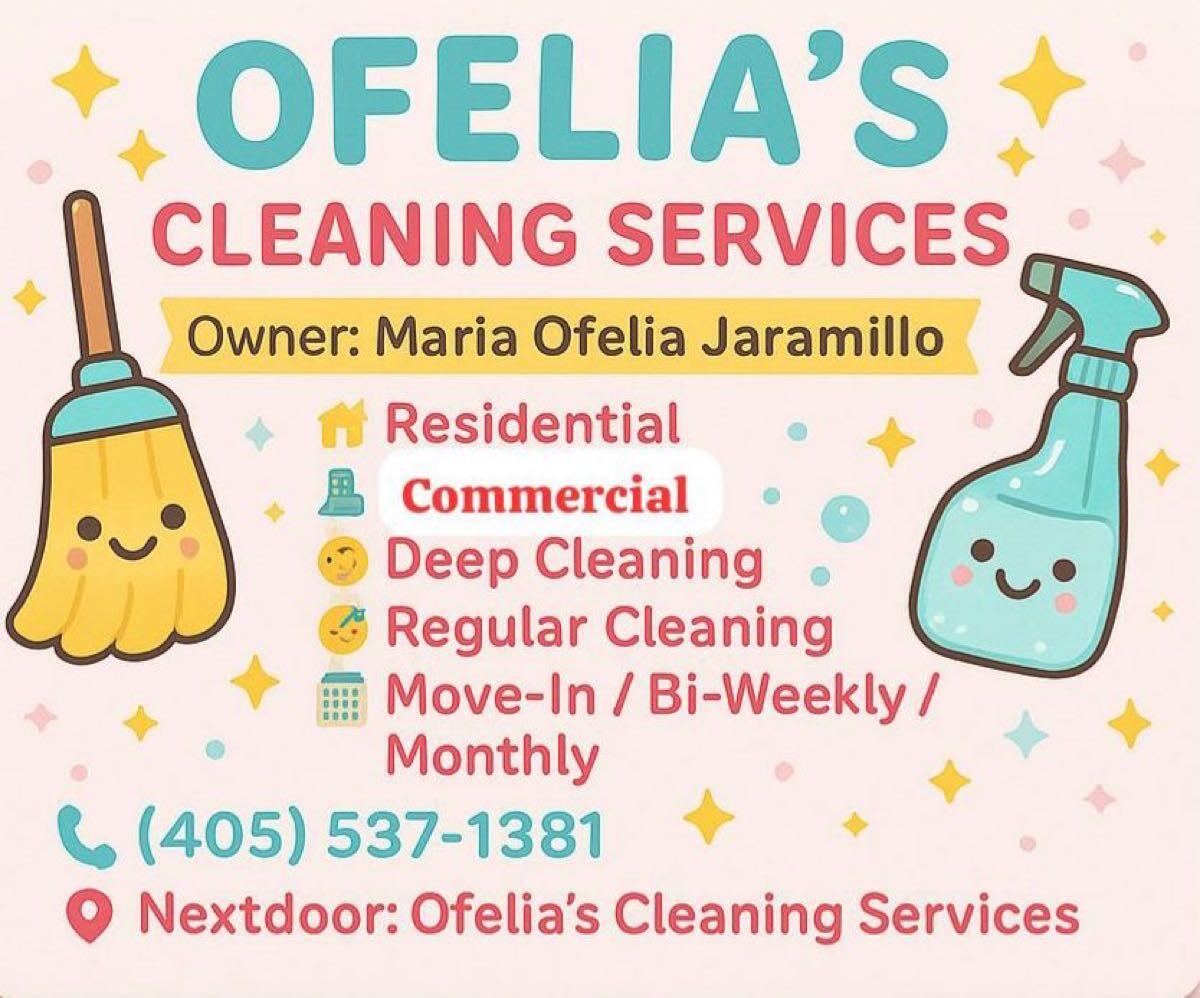 Ofelia’s Cleaning Services - Mustang, OK - Nextdoor