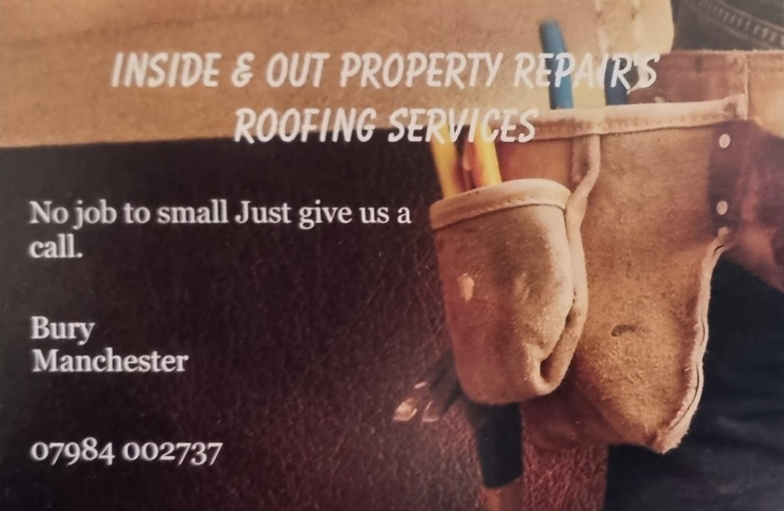 Inside out roof and property repair - Bolton, GB-ENG - Nextdoor