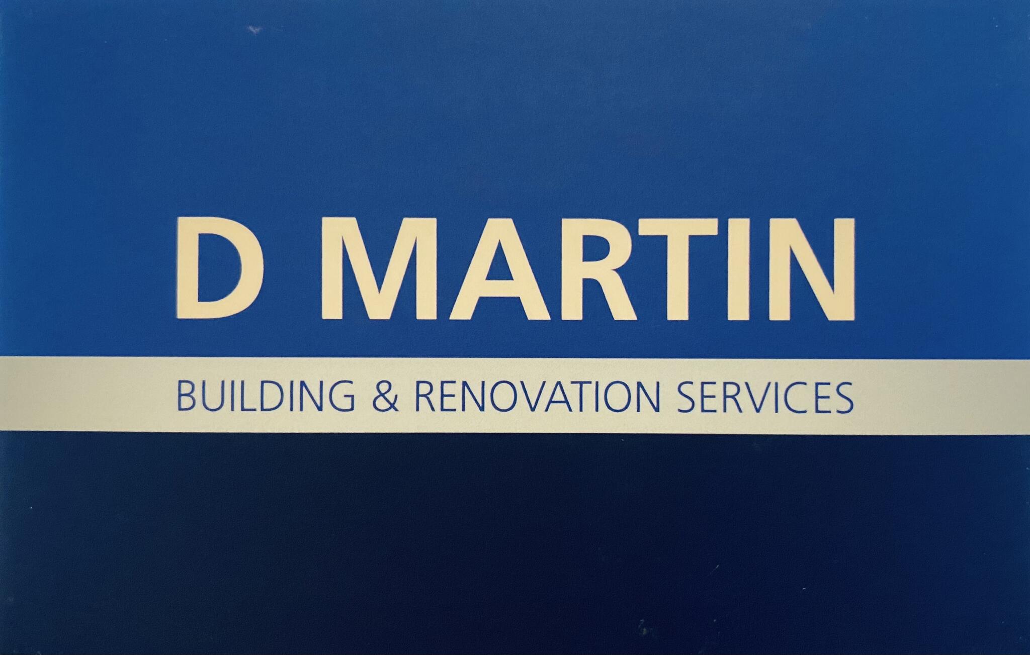 D Martin Building & Renovation Services - Newmarket - Nextdoor