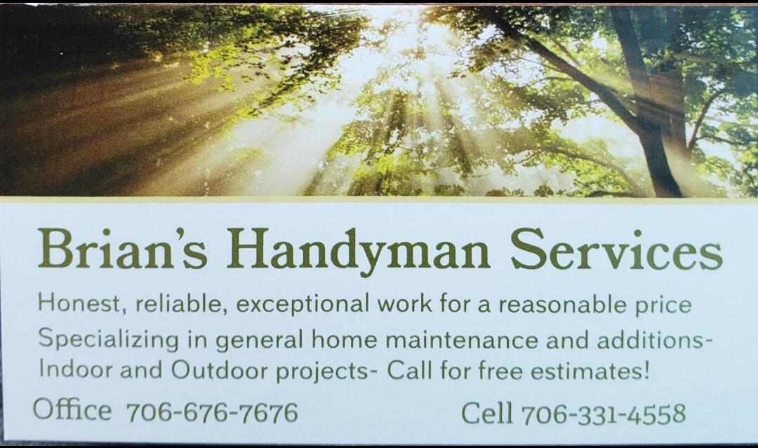 Brian's Handyman Services - Rome, GA - Nextdoor