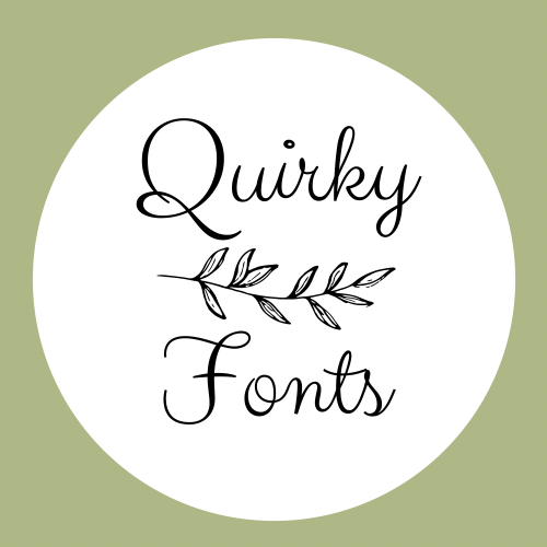Quirky Fonts - Nextdoor