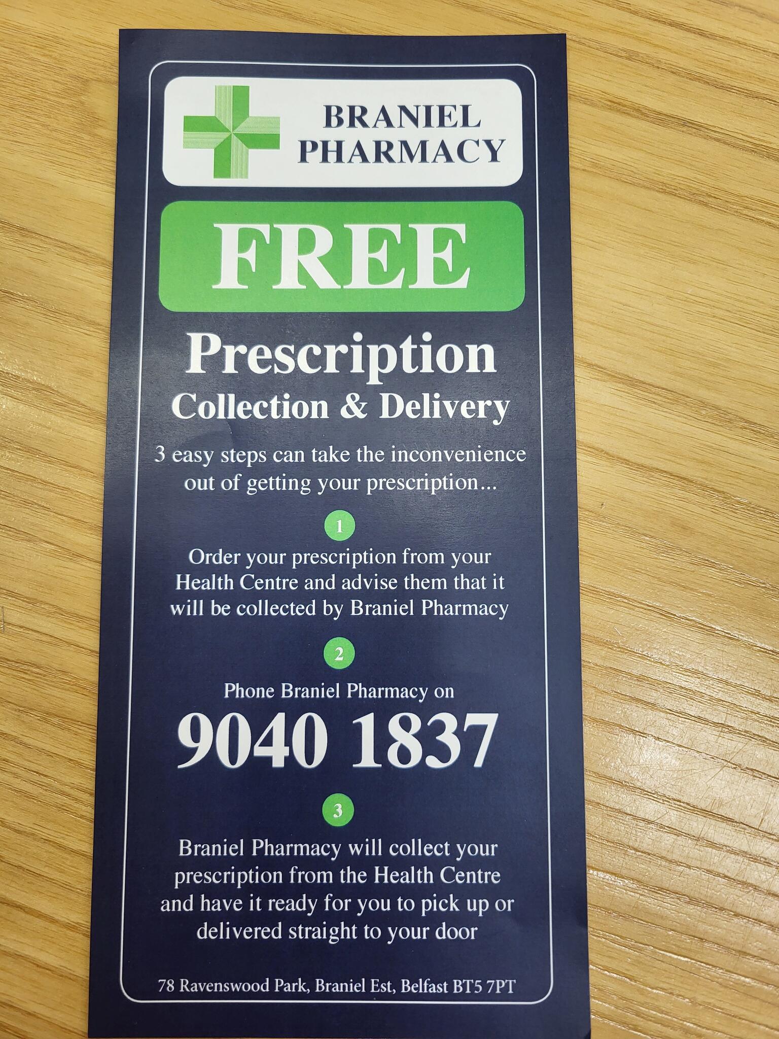 Braniel Pharmacy - Belfast - Nextdoor
