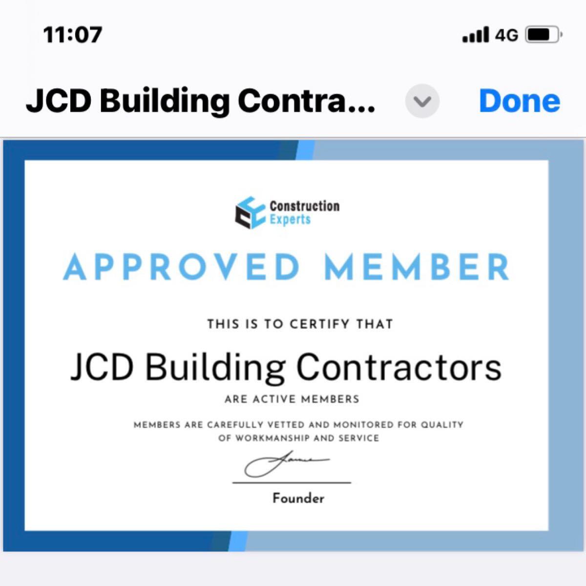 Jcd building contractors. - Nextdoor