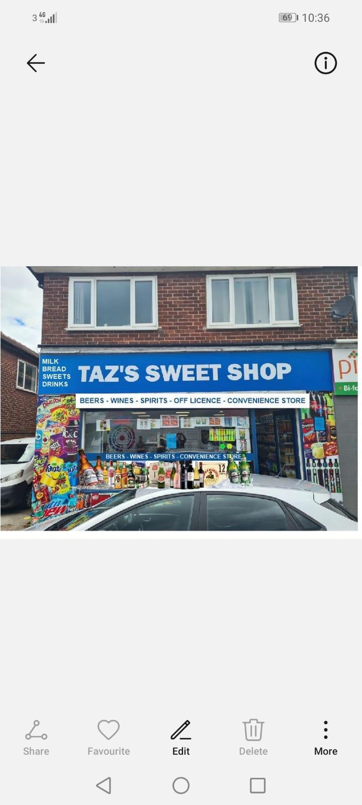 Taz’s Sweet Shop - Wirral - Nextdoor