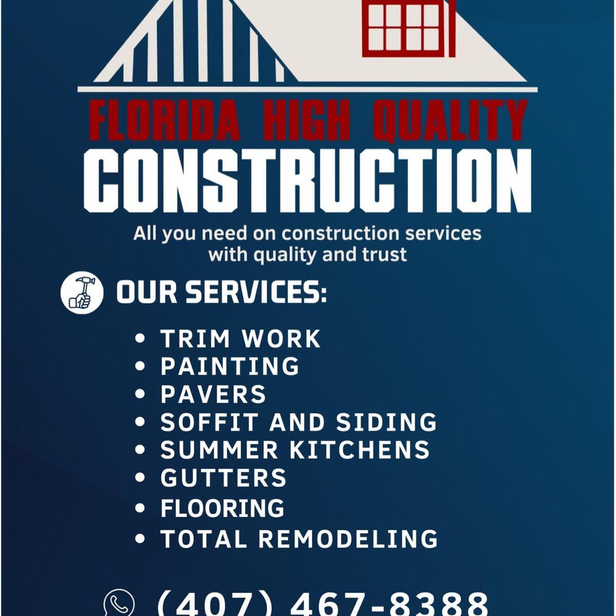 Florida High Quality Construction - Orlando, FL - Nextdoor