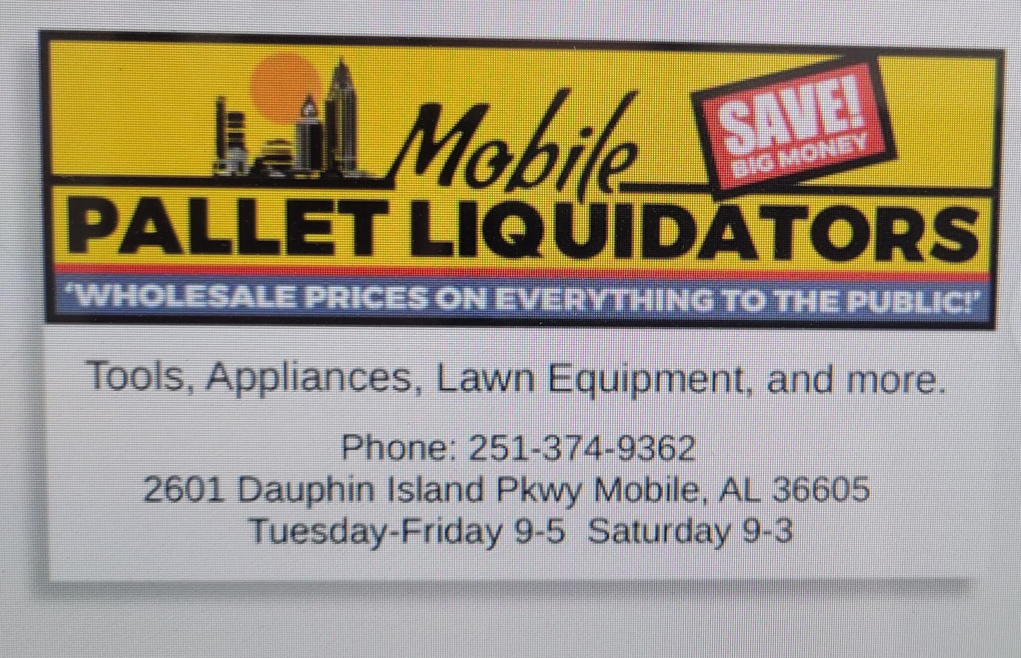 Mobile Pallet Liquidators - Mobile, AL - Nextdoor