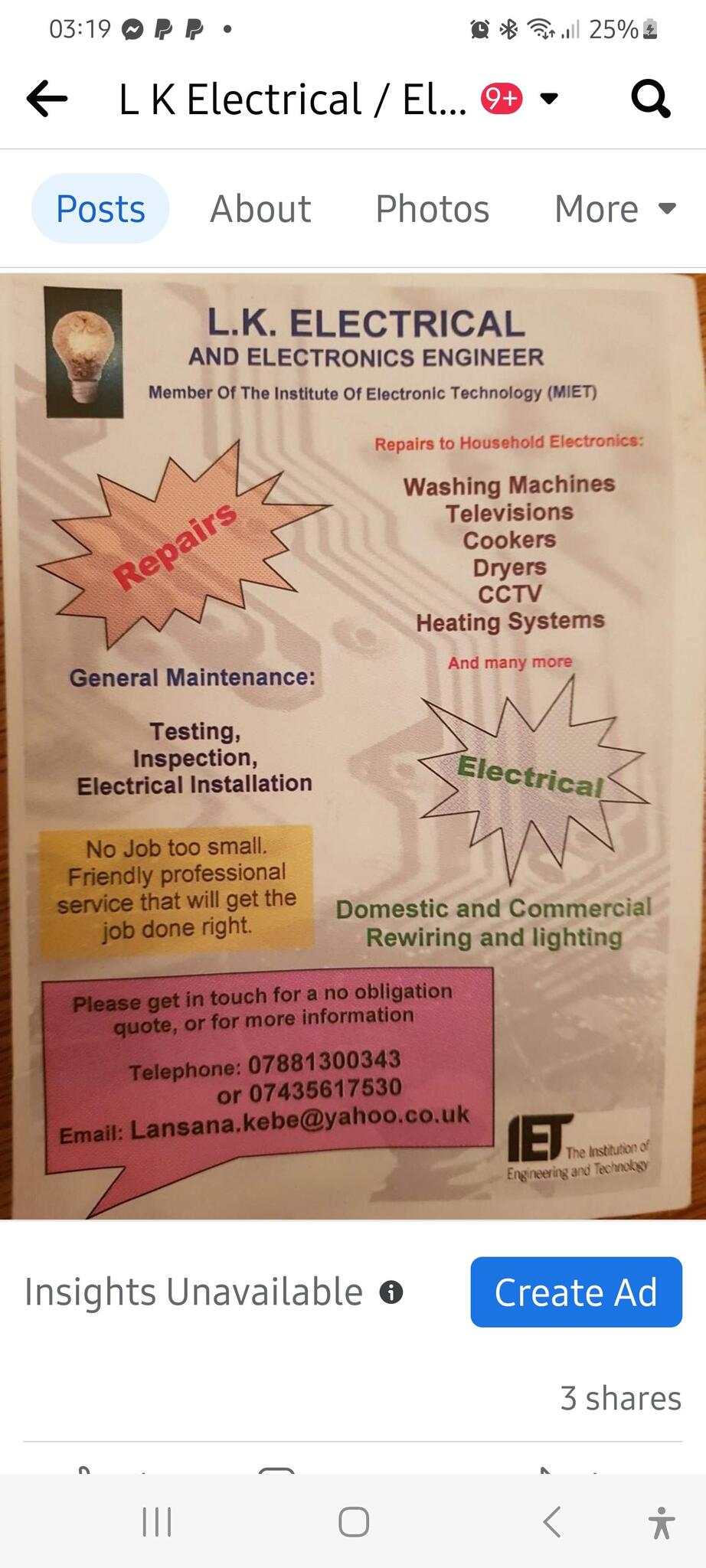 lk electrical and electronic engineering - Leicester - Nextdoor