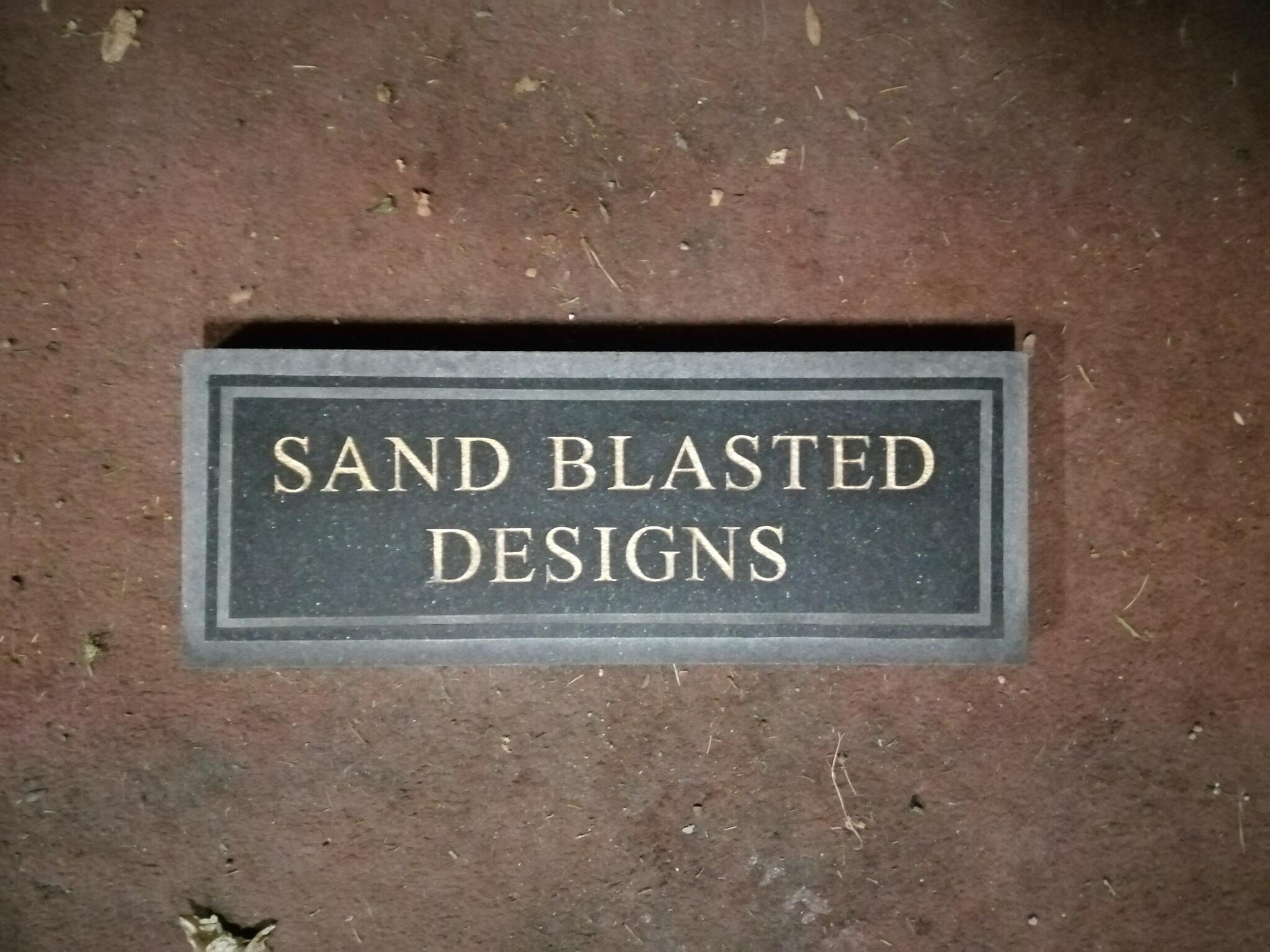 Sand Blasted Designs - Nextdoor