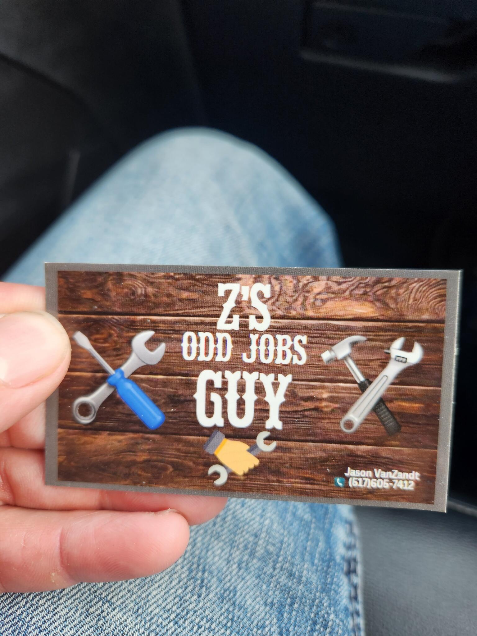 Z's Odd Jobs Guy - Tipton, MI - Nextdoor