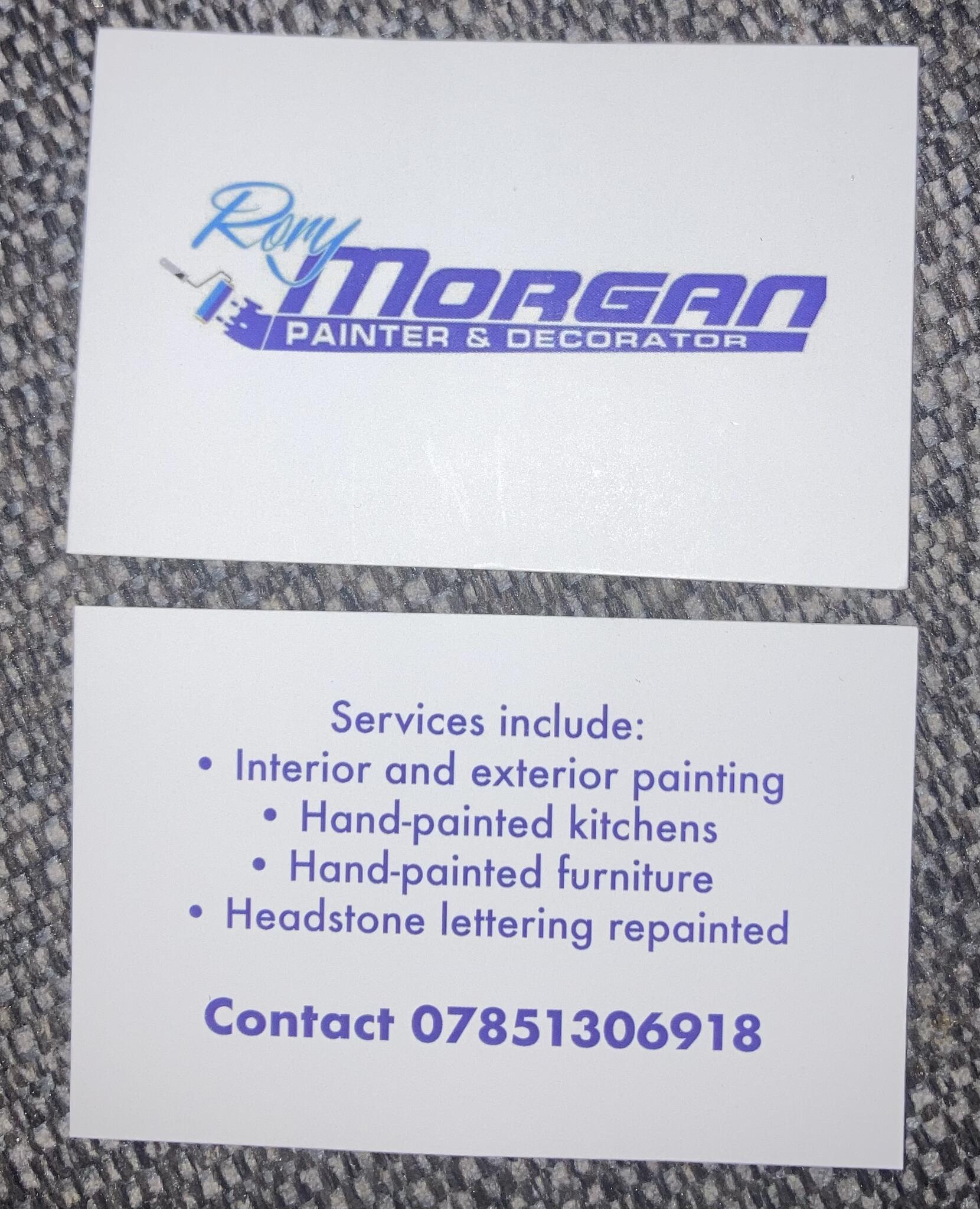 Rory Morgan Painting - Nextdoor