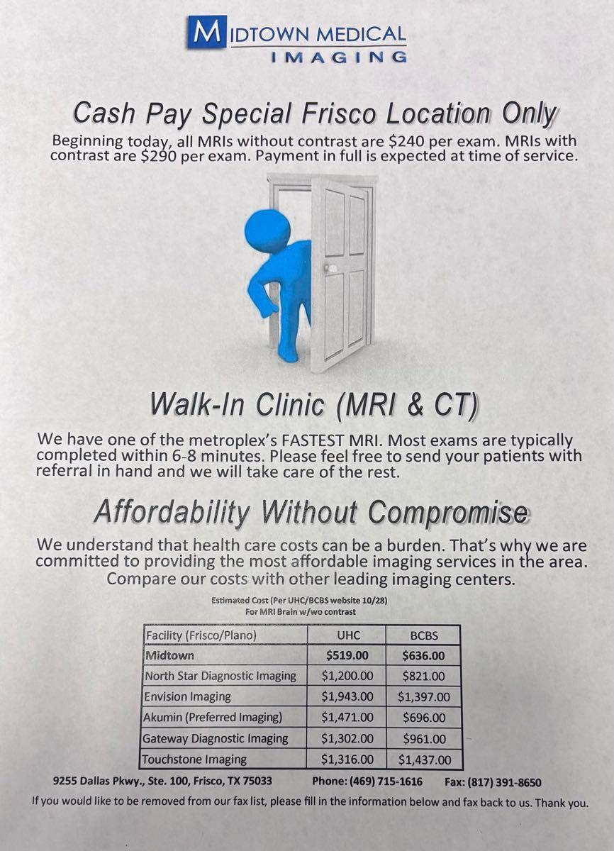 Midtown Medical Imaging - Frisco, TX - Nextdoor