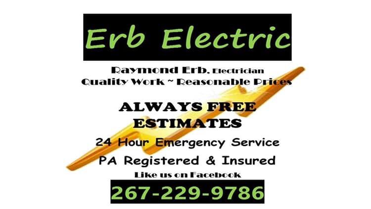 Erb Electric Raymond D Erb, Electrician LLC - Nextdoor