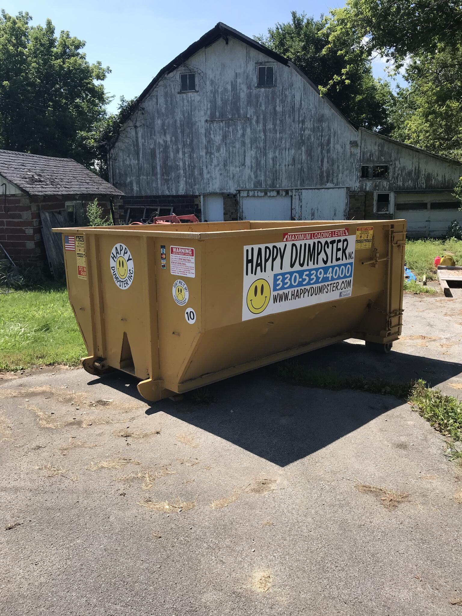 Happy Dumpster - Vienna, OH - Nextdoor