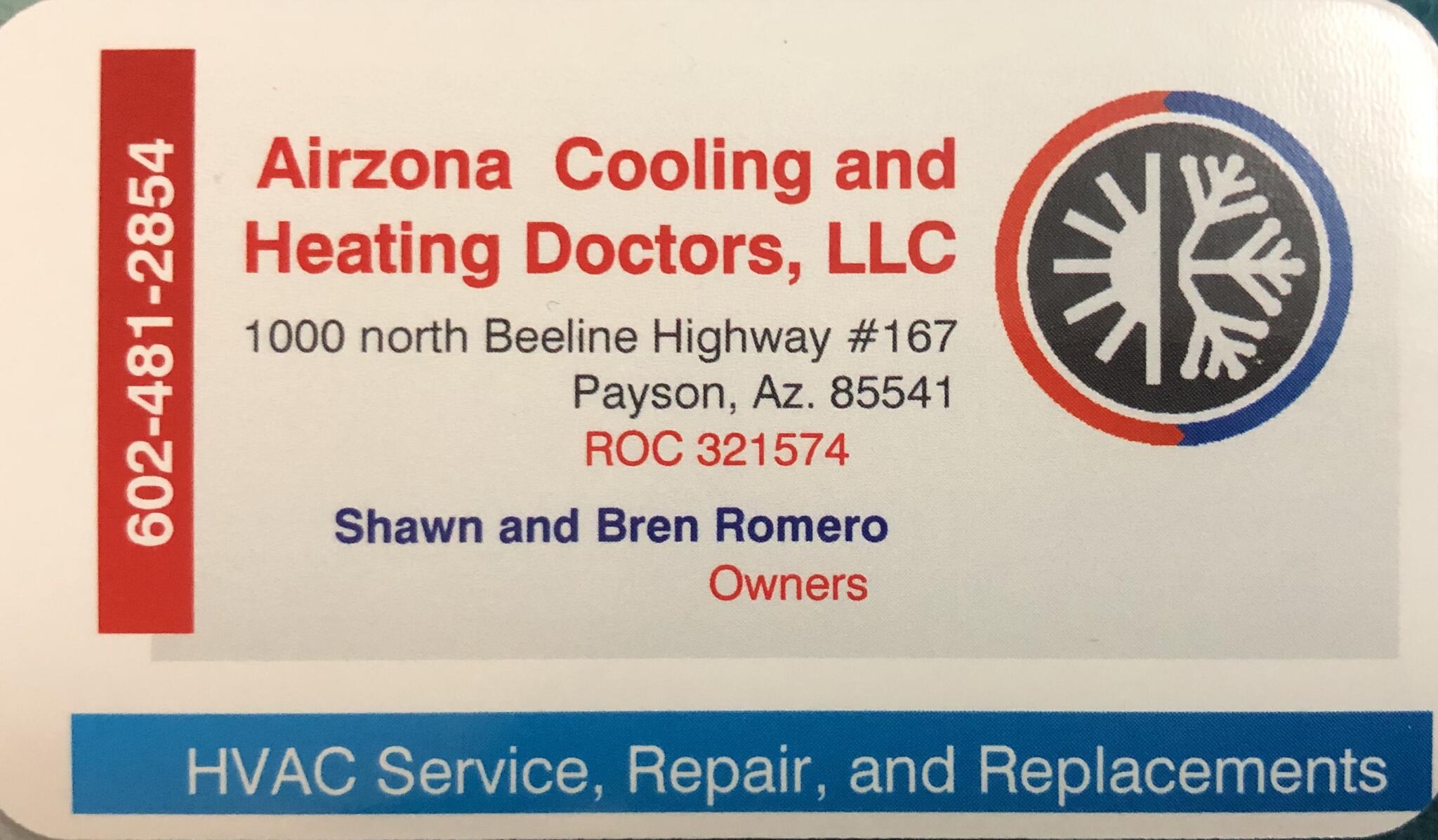 Airzona Cooling And Heating Doctors, LLC. - Payson, AZ - Nextdoor