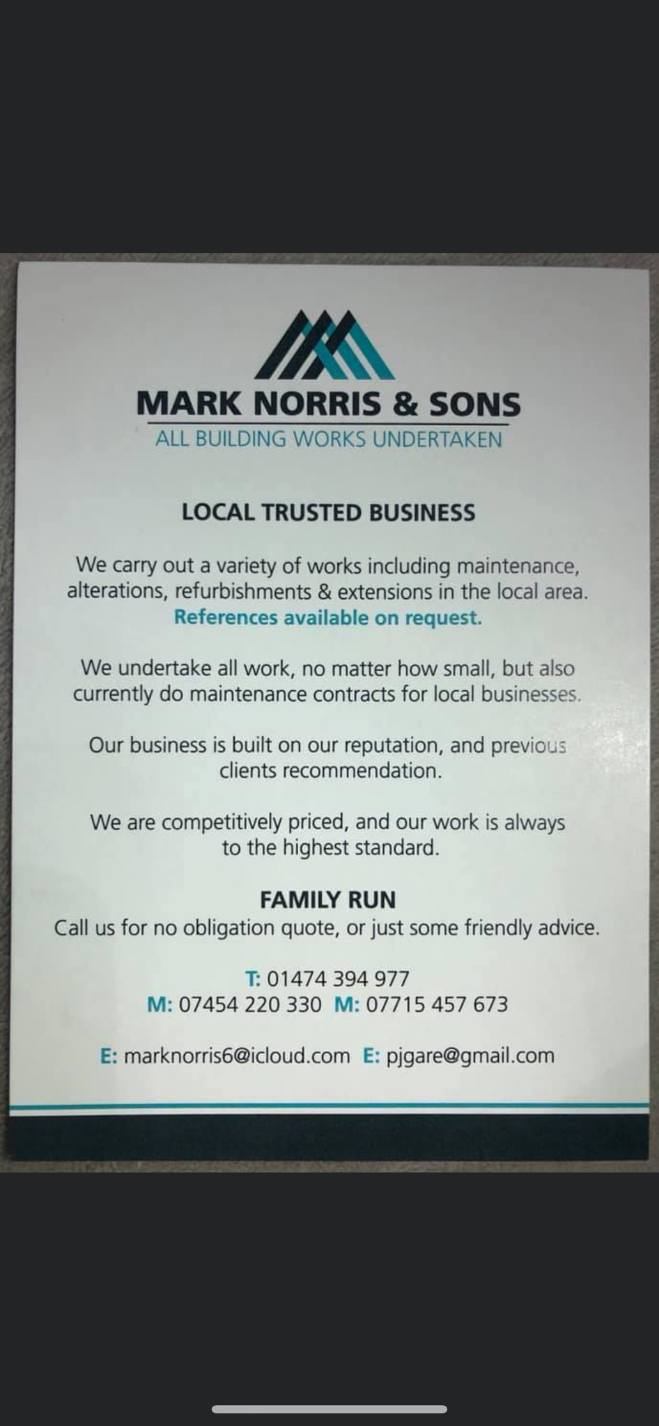 Mark Norris And Sons - Longfield, England - Nextdoor