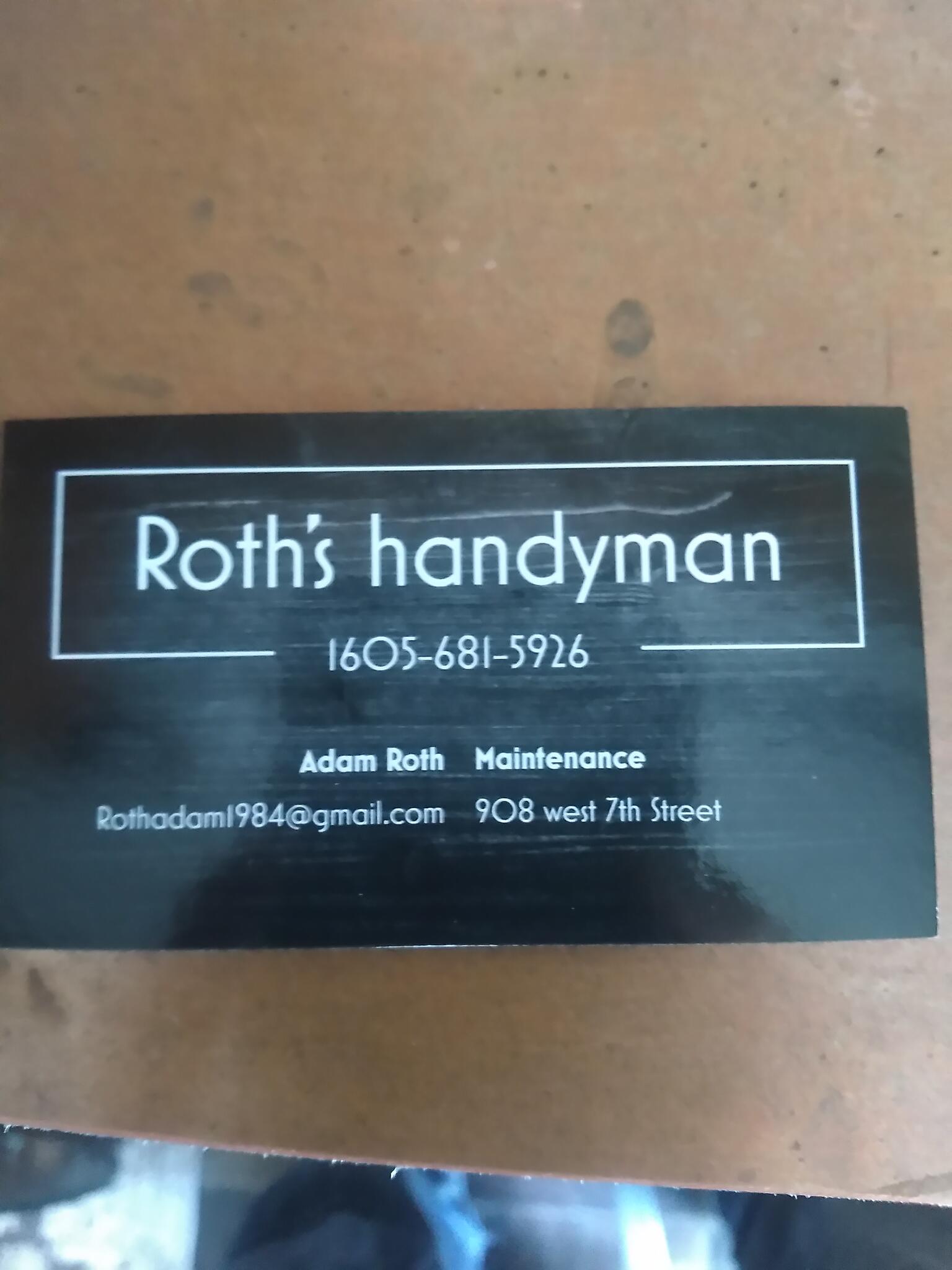 Roths handyman - Sioux Falls, SD - Nextdoor