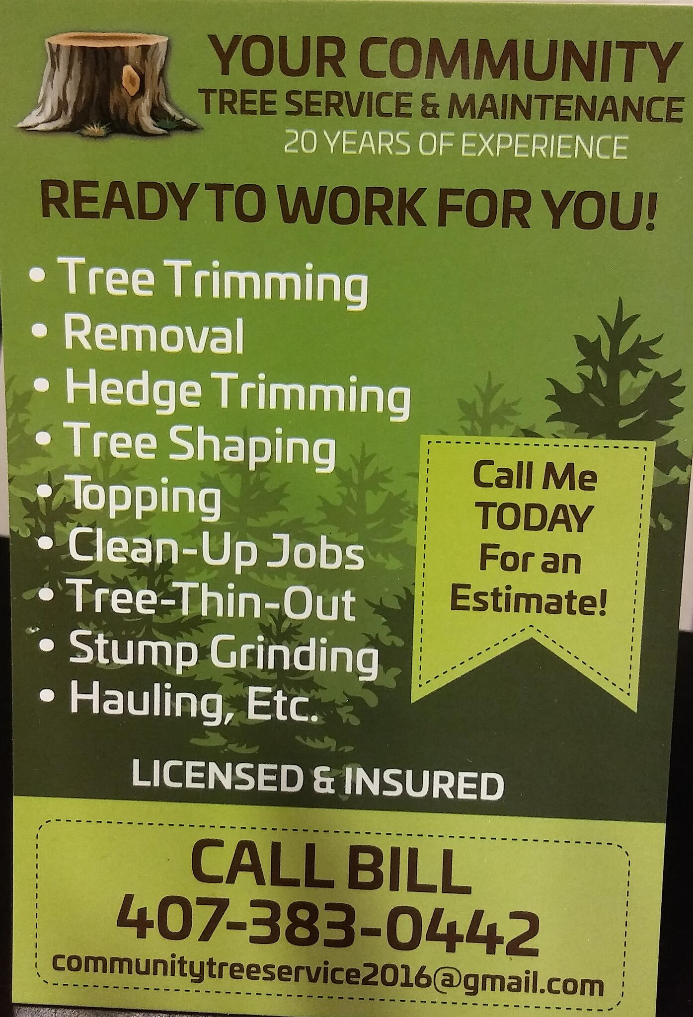 Your Community Tree Service - Mount Dora, FL - Nextdoor