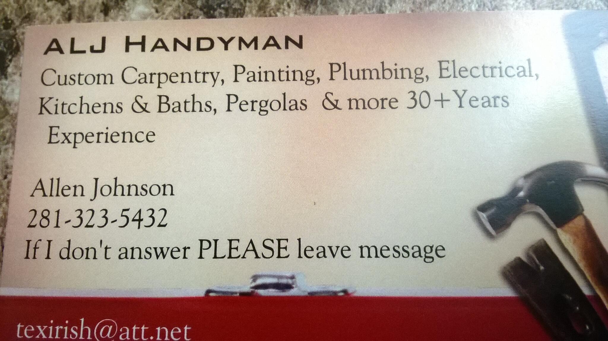 ALJ Handyman - Spring, TX - Nextdoor