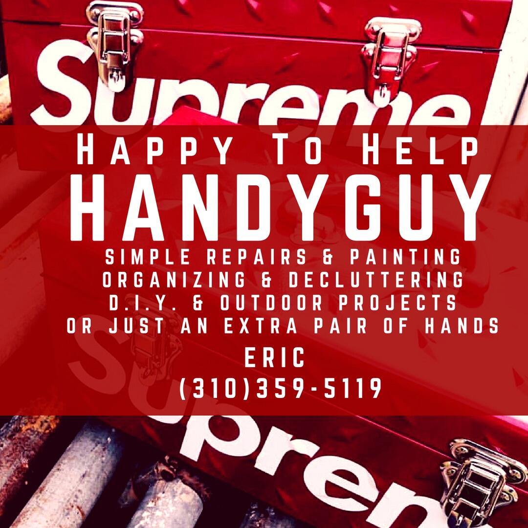 Happy To Help Handy Guy - Handyman - Palm Springs, CA - Nextdoor