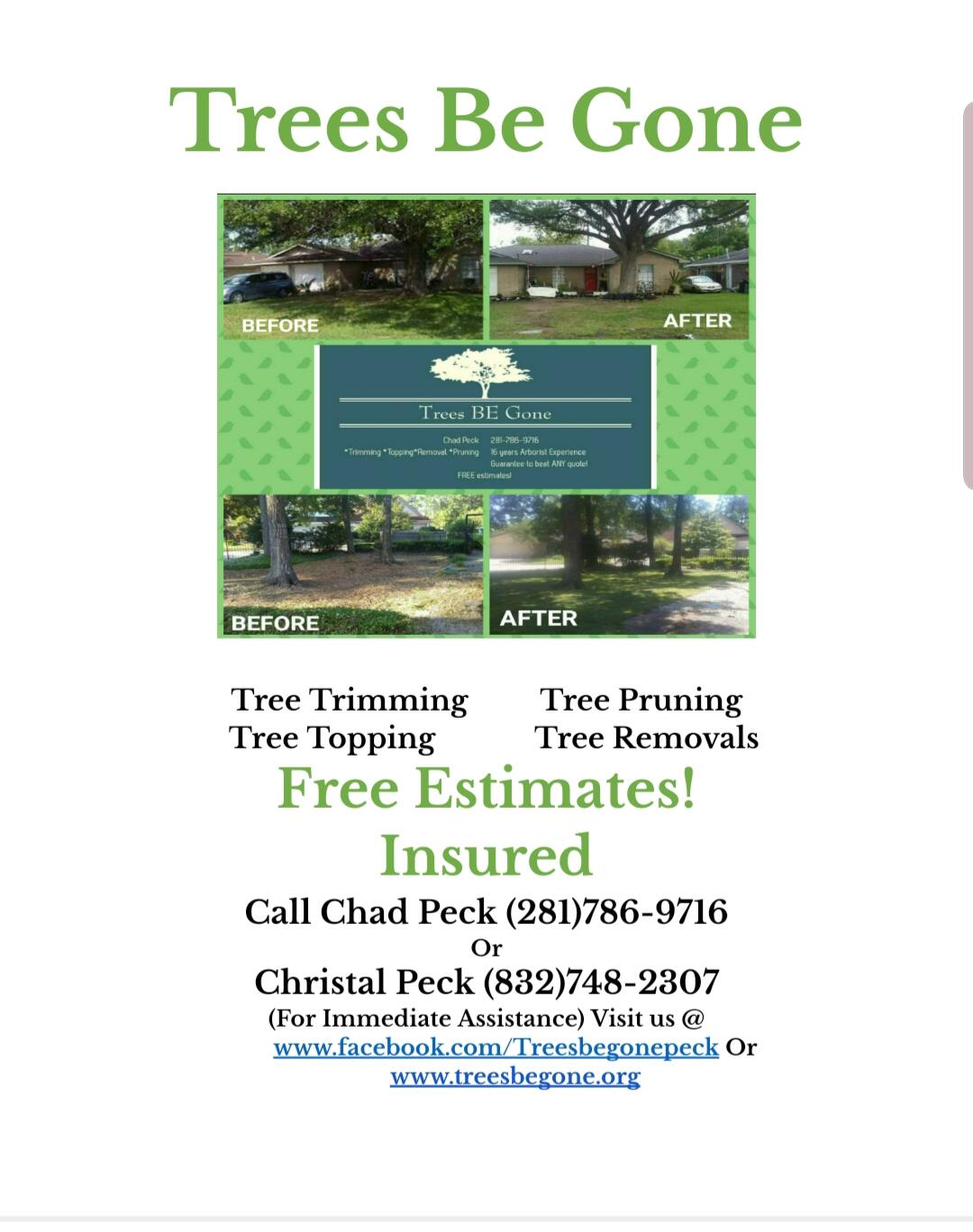 Trees Be Gone - Deer Park, TX - Nextdoor