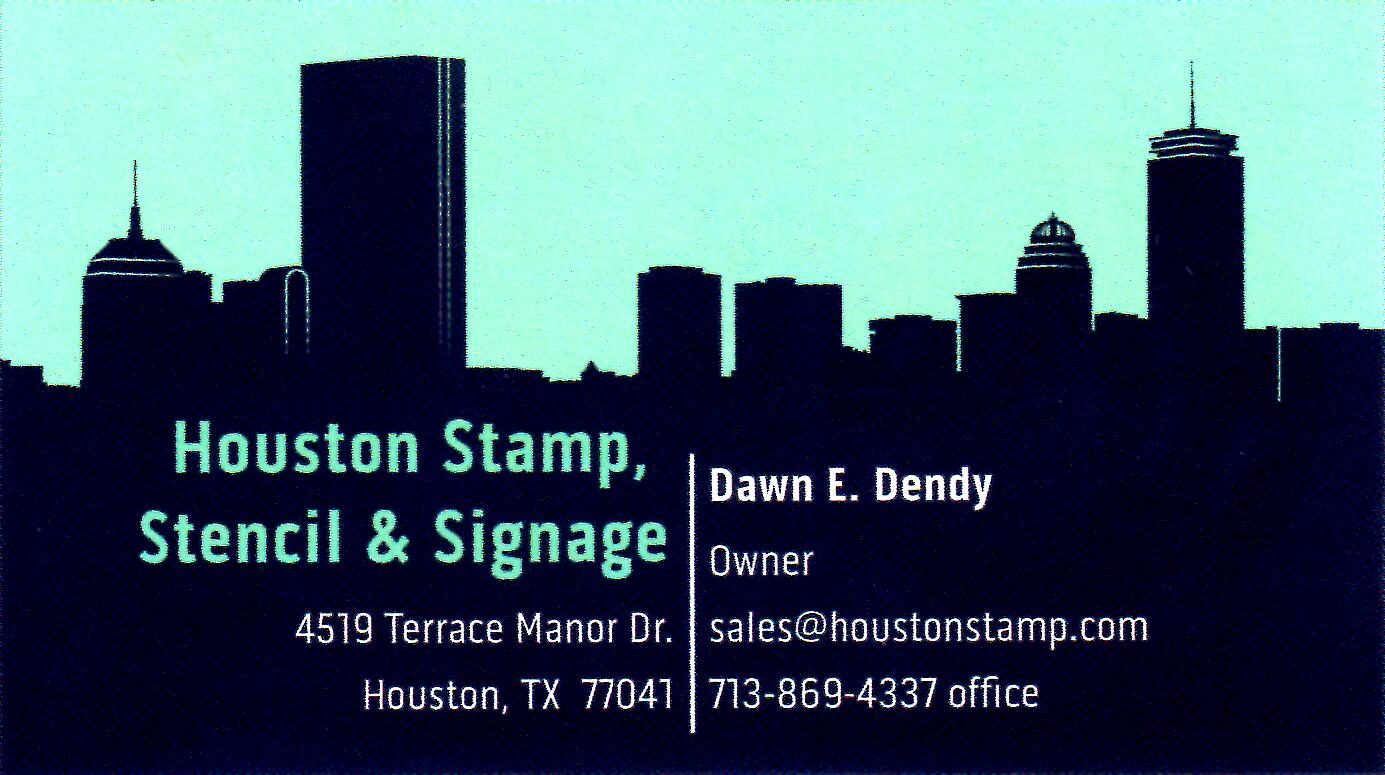 Houston Stamp And Stencil at Sue Alexander blog
