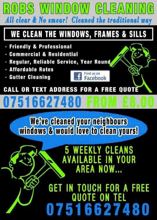 Robs Window Cleaning - Nextdoor