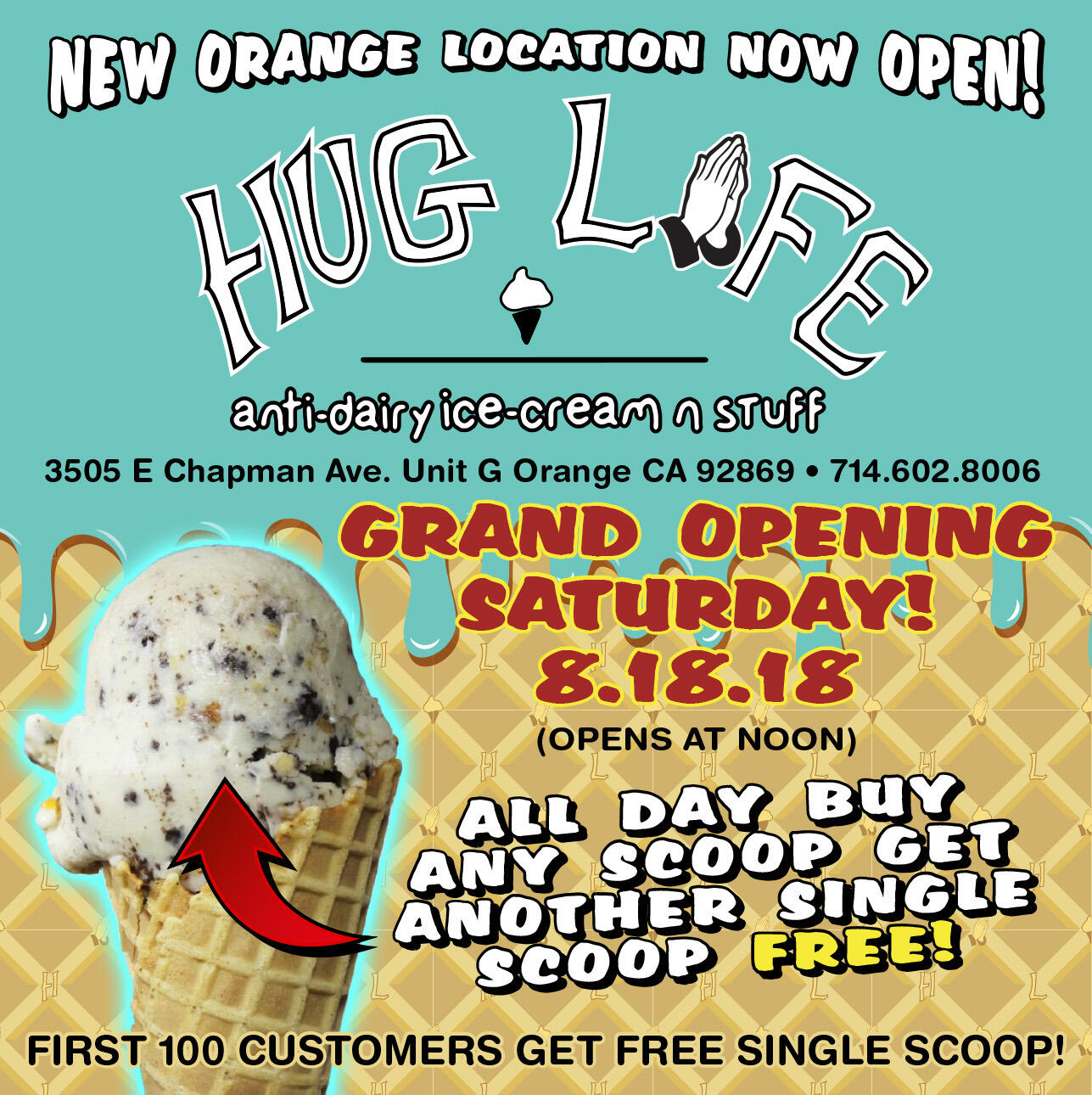 Hug Life Ice Cream - Orange, CA - Nextdoor