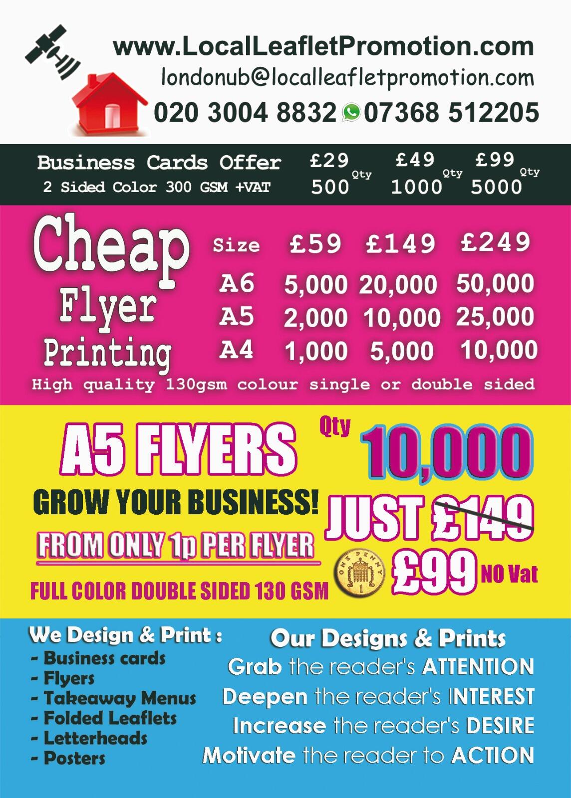 Local Leaflet Promotion UB- London - Slough - Nextdoor