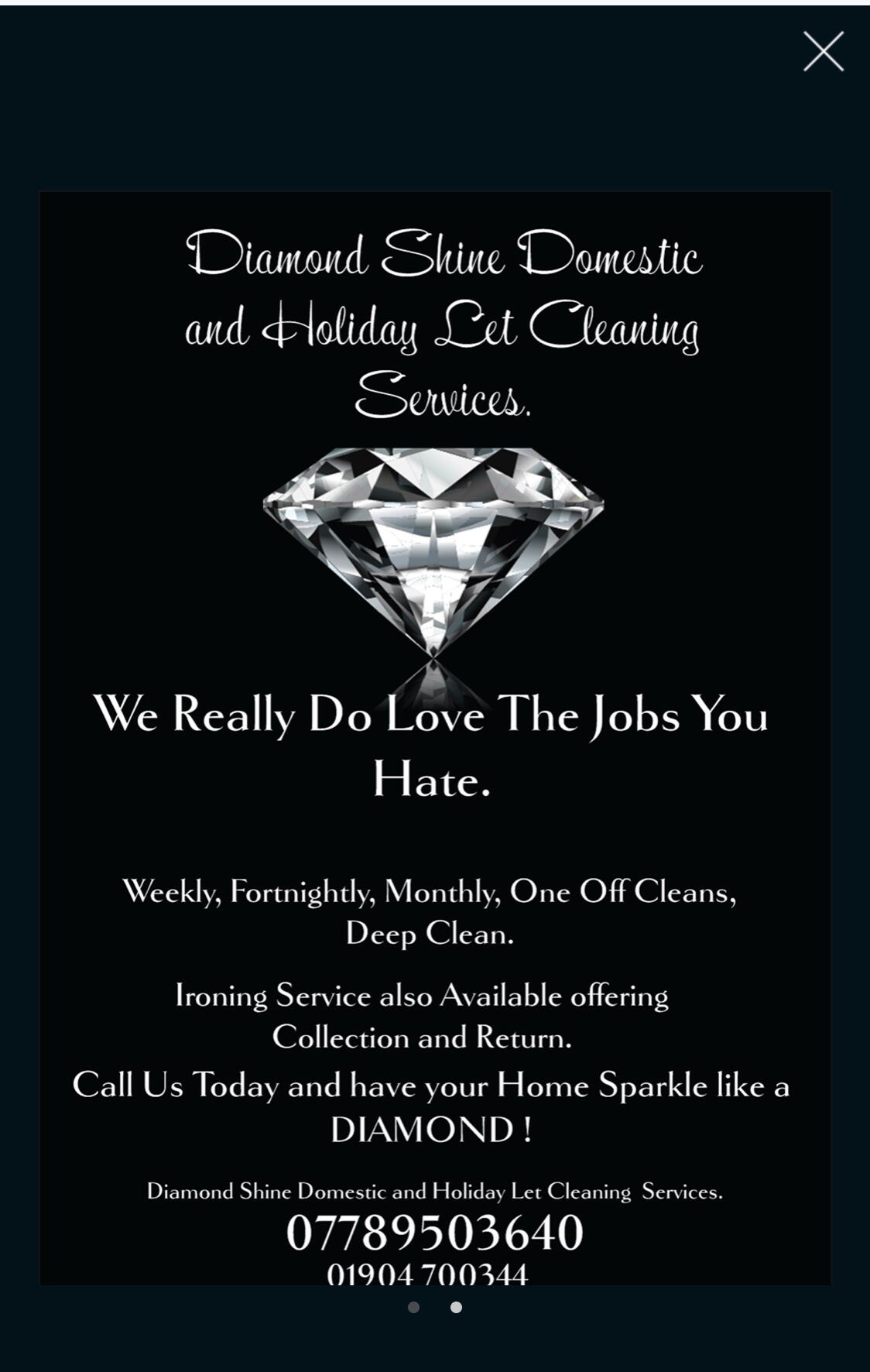 Diamond Shine Cleaning Services Yorkshire Ltd - York, England - Nextdoor