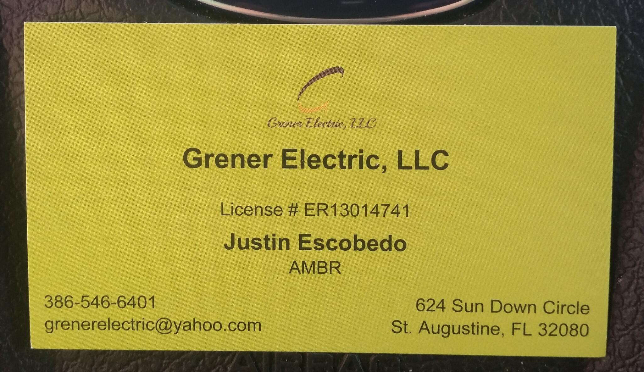 Grener Electric - Saint Augustine, FL - Nextdoor