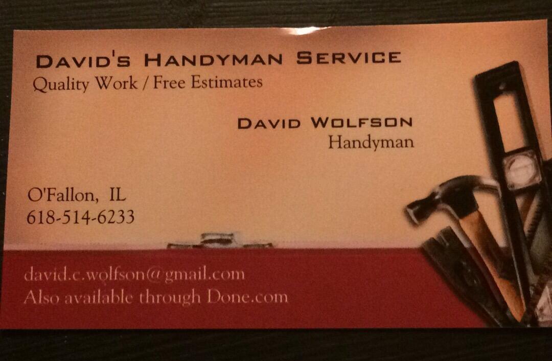 David’s Handyman Service - O'Fallon, IL - Nextdoor