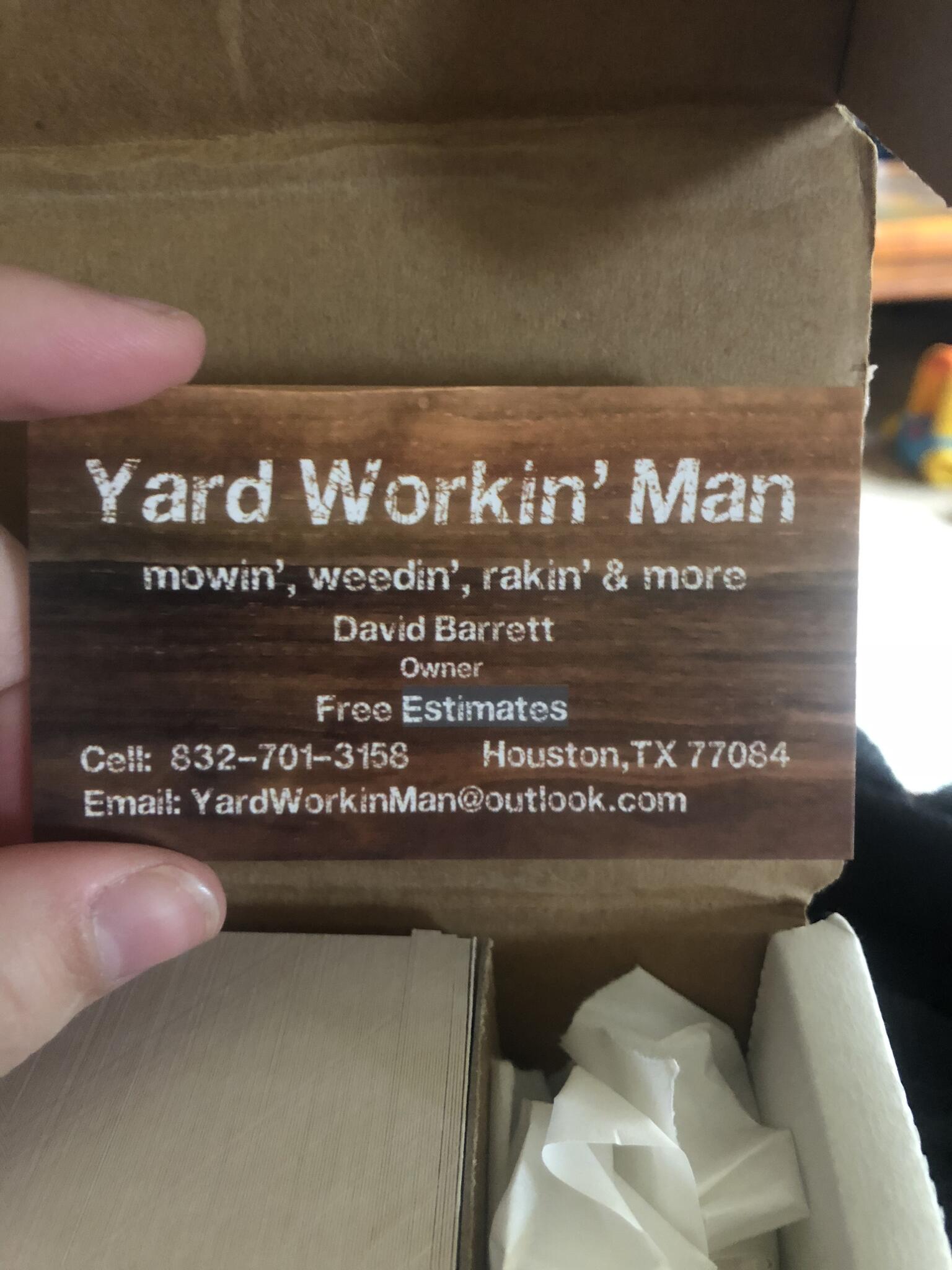 David Barrett - Houston, TX - Nextdoor