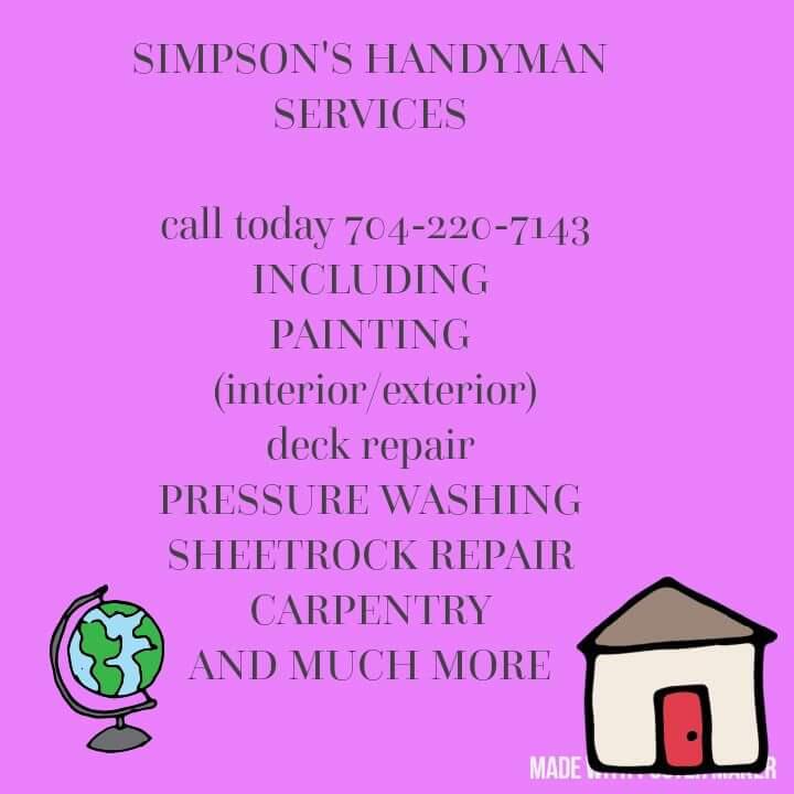 Jerry Simpson's Painting And Handyman Services - Fort Mill, SC - Nextdoor