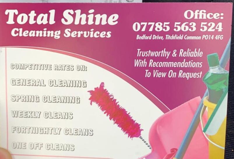 Total Shine Cleaning Services - Fareham, England - Nextdoor