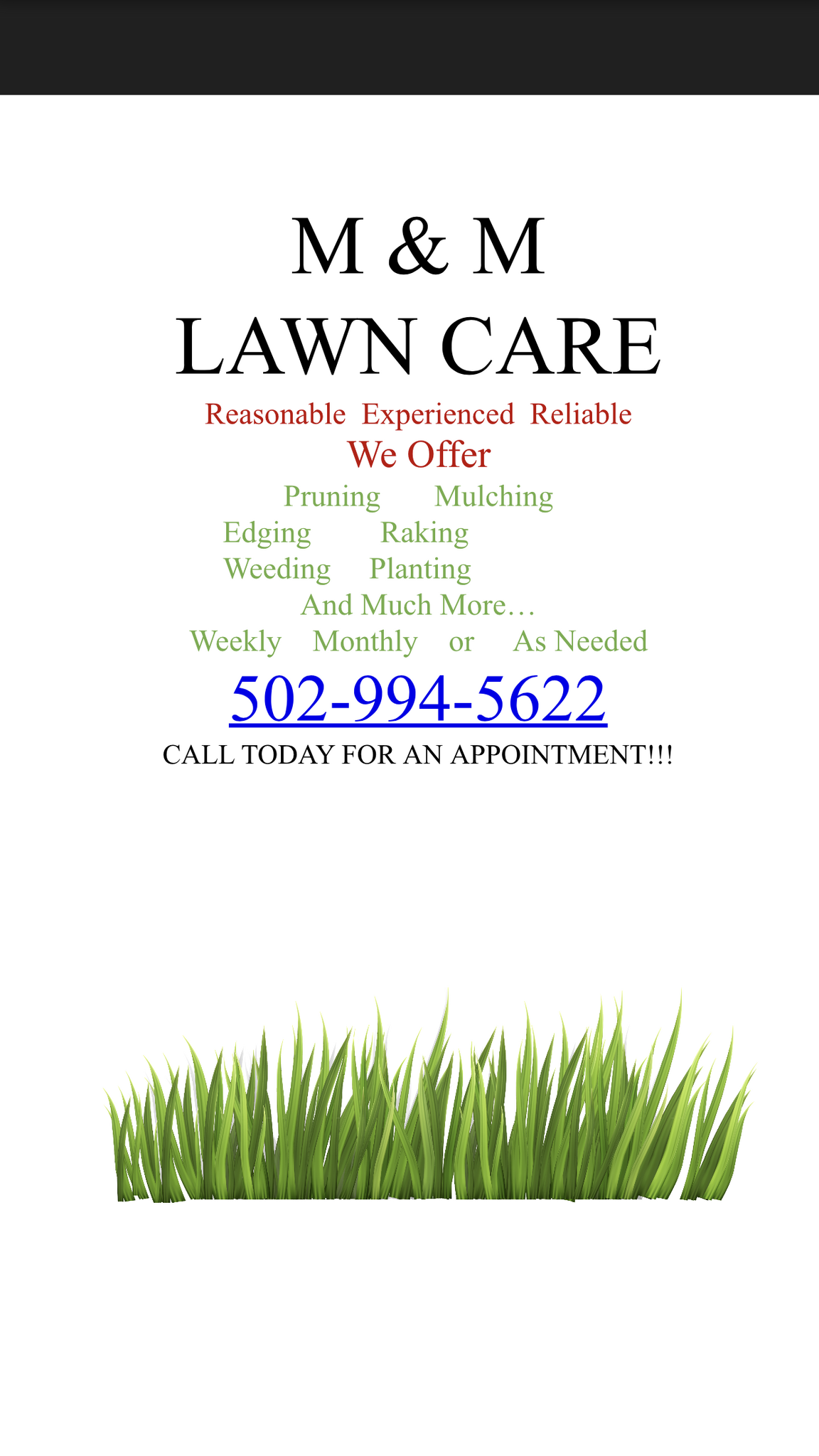 M&m Lawn Care (east Louisville) - Nextdoor