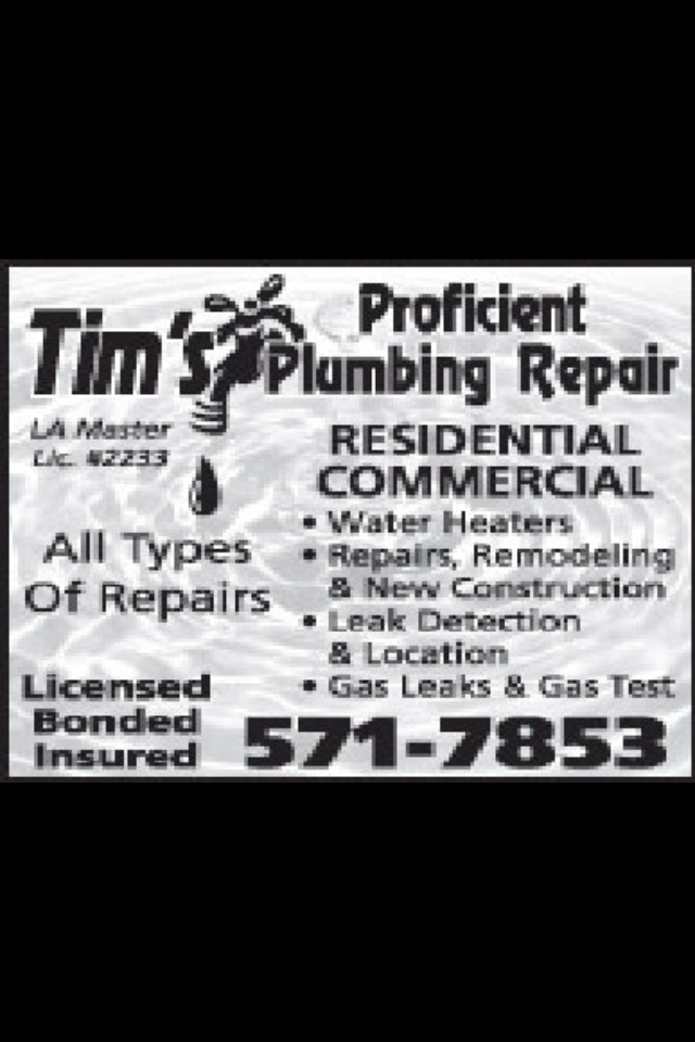 Plumbers In Denham Springs La