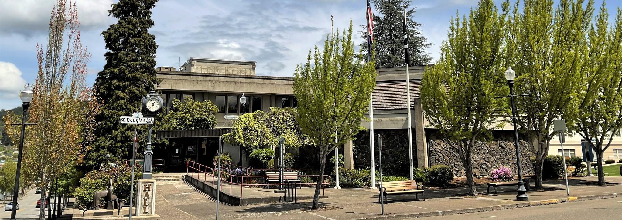 Roseburg Public Library is open today until 6 p.