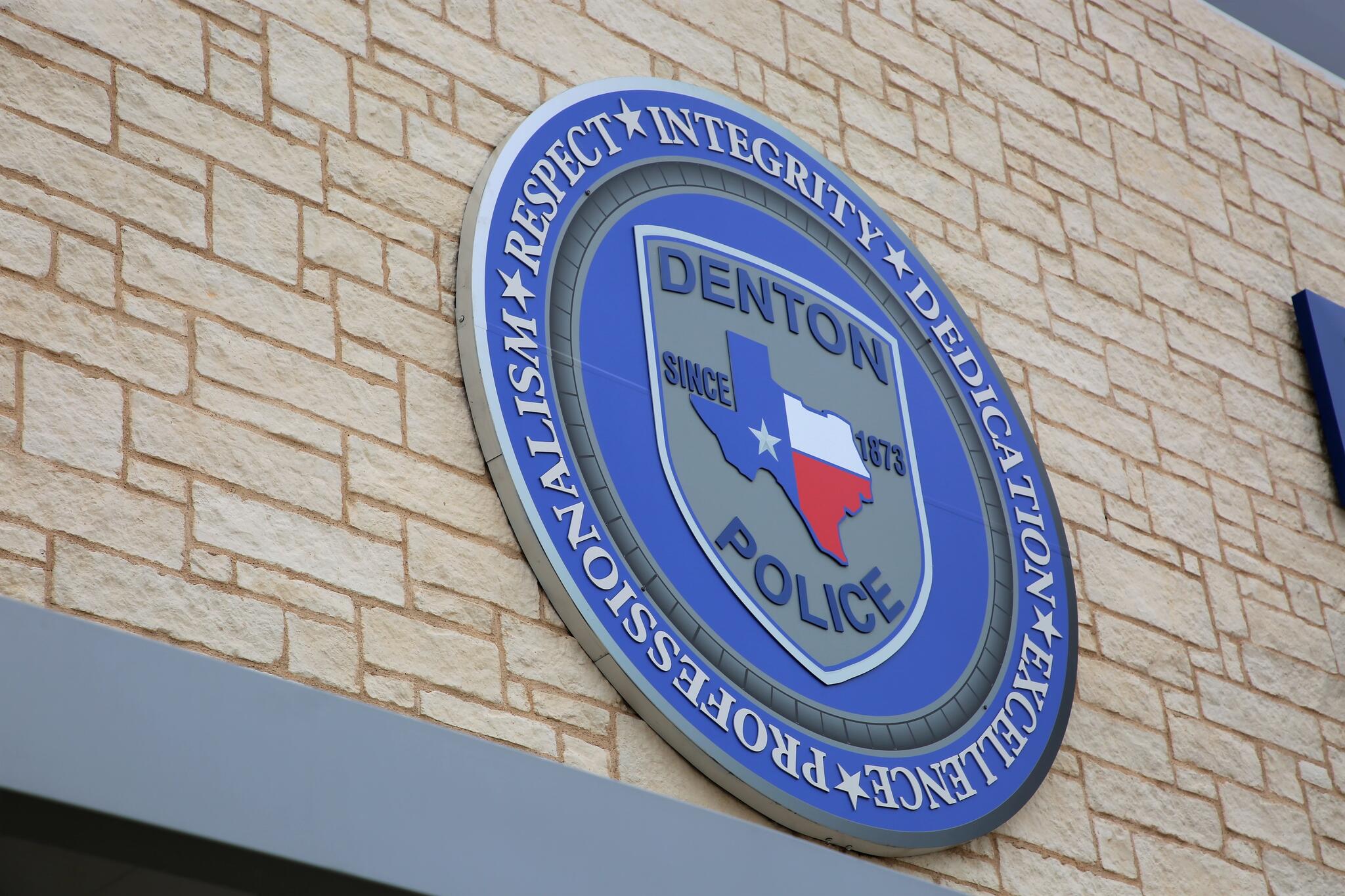 We Back the Blue signs