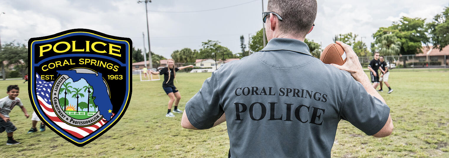 The Coral Springs Police Department is proud to announce that Officer ...