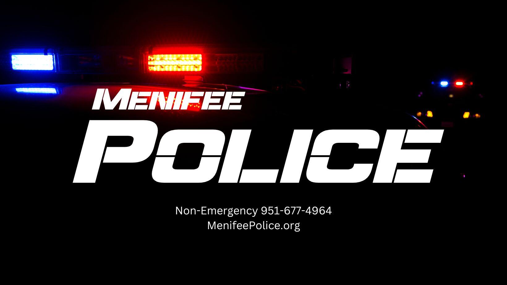 Menifee Police Department - 25 updates