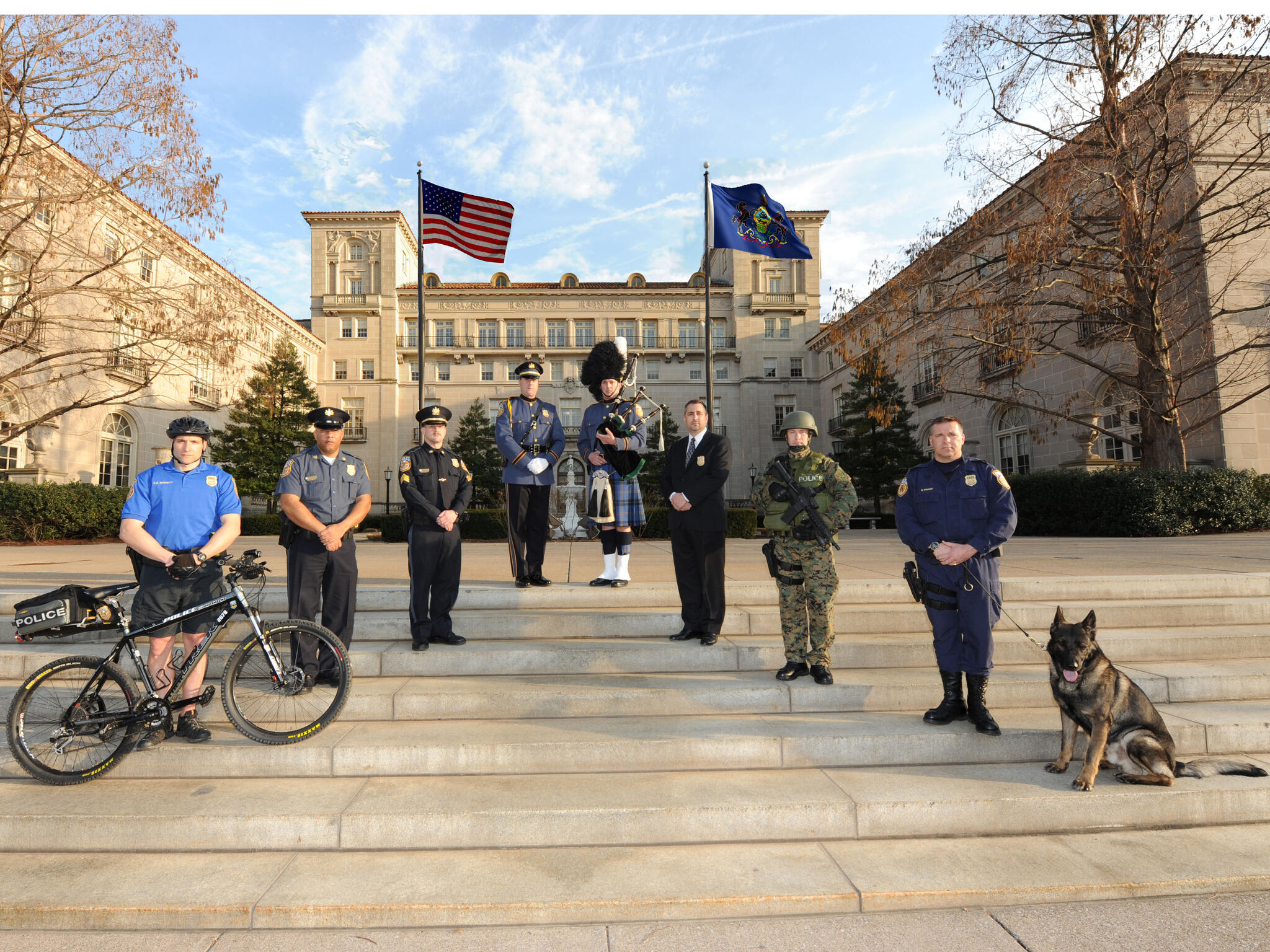 NEW OFFICERS COMPLETE POLICE ACADEMY TRAINING