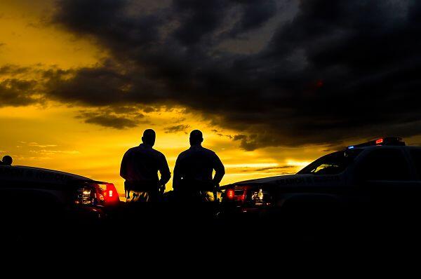 Members of the Pima County Sheriff's Department are on scene ...