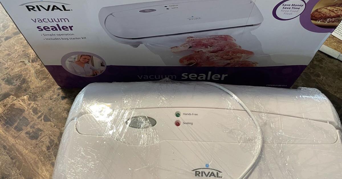 Rival vacuum sealer for $30 in Bellingham, WA | For Sale & Free — Nextdoor