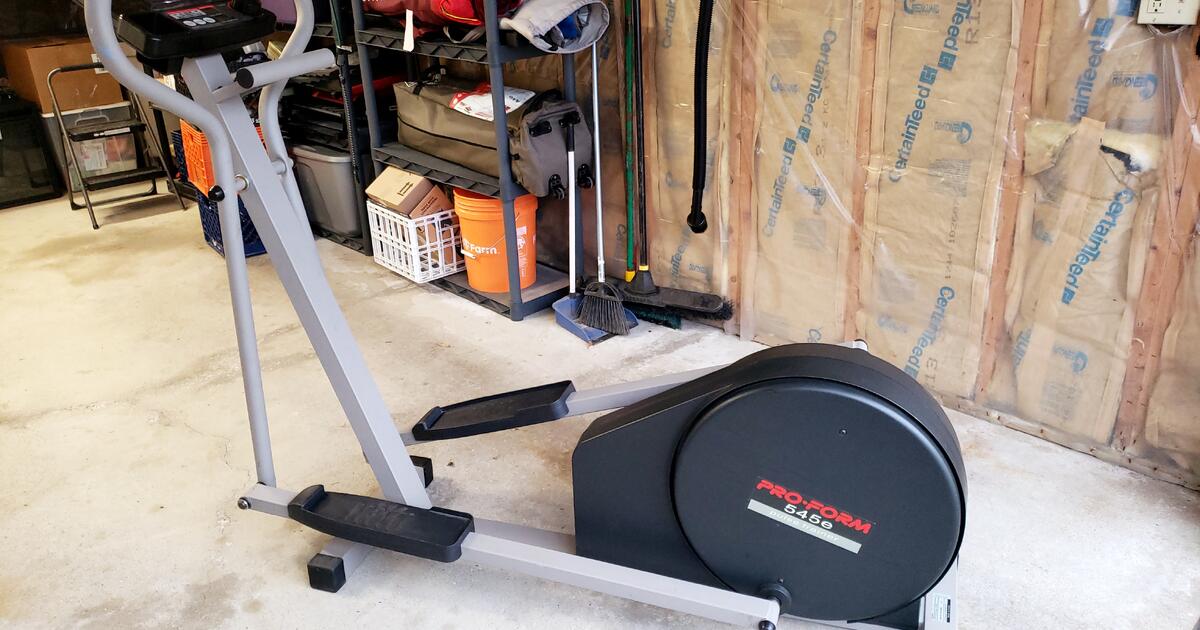 PROFORM 545E ELLIPTICAL MACHINE for $40 in Hartland, WI | For Sale ...