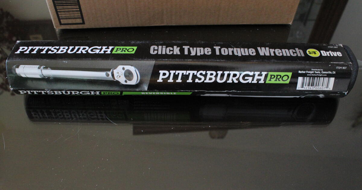Pittsburgh Pro Click Type Torque Wrench for $20 in Colorado Springs, CO ...