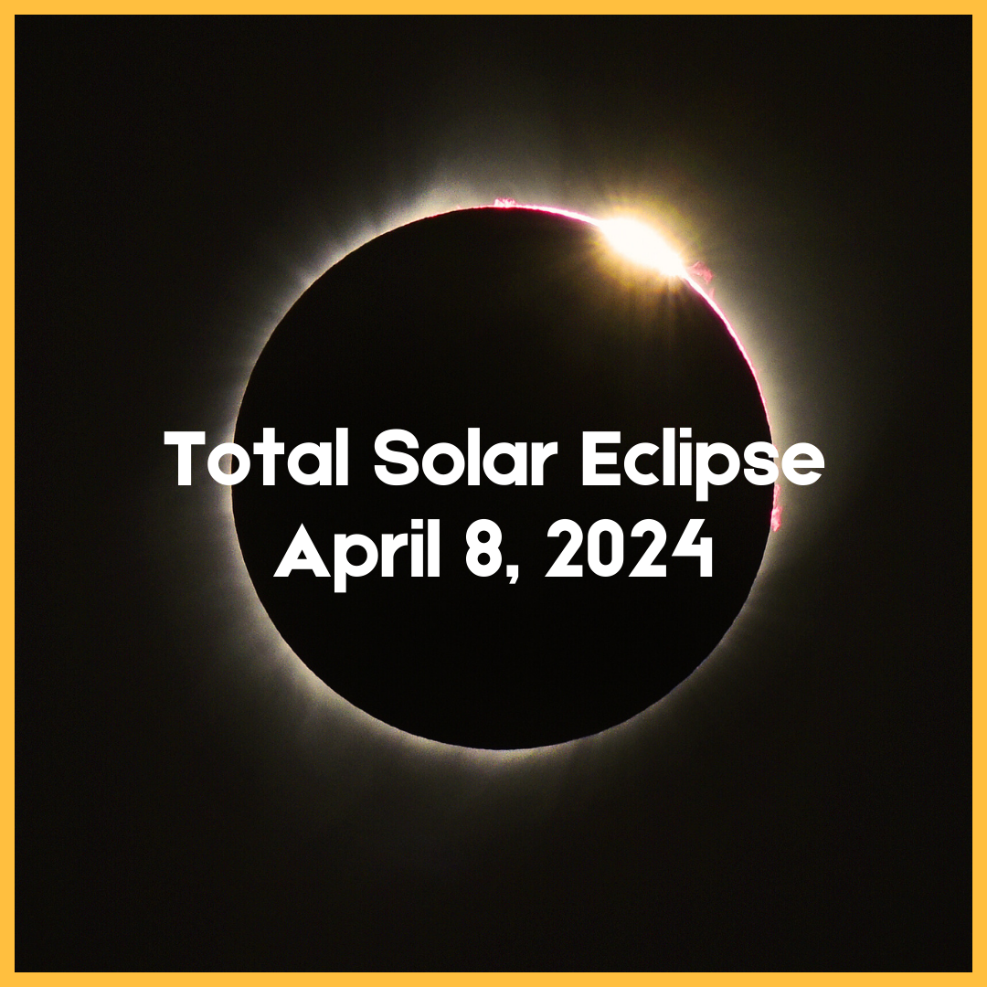 In observation of the Solar Eclipse on April 8, 2024, Town Hall and the ...