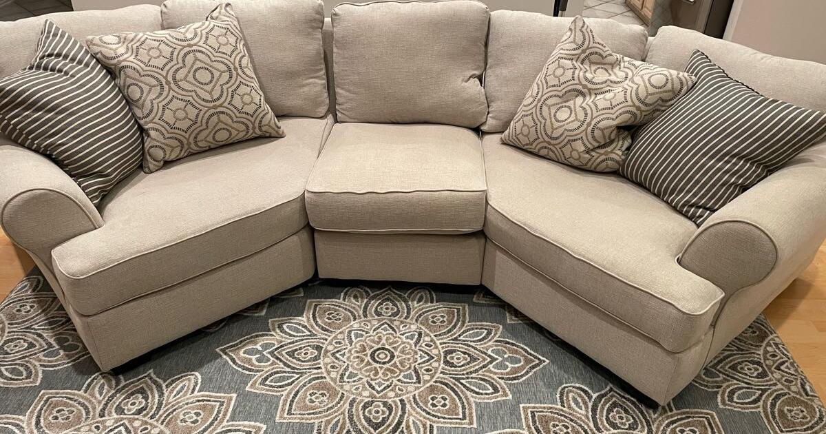 3 piece cuddler sectional for $400 in Coppell, TX | For Sale & Free ...