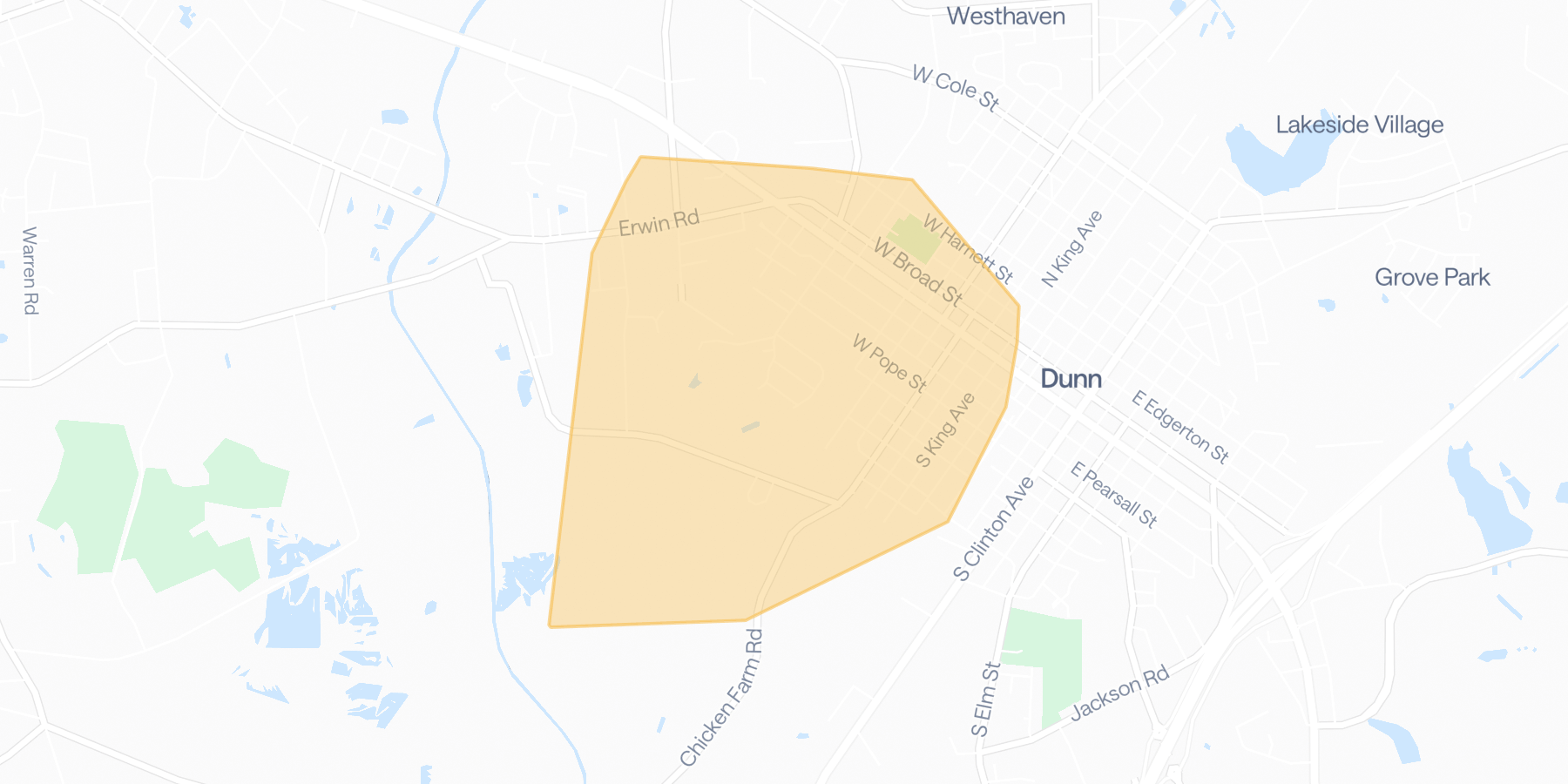 ⚠️ Duke Energy issued a power outage alert in Harnett County