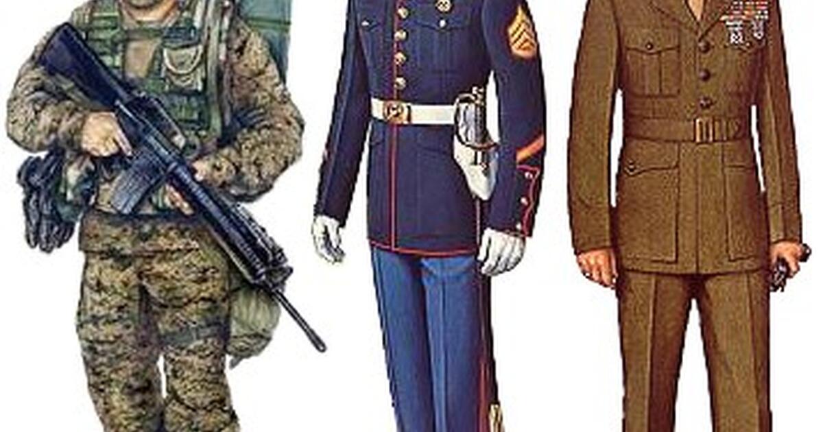 Marine Corps uniforms (Officer Dress Blues/Alphas & utilities) for Free ...